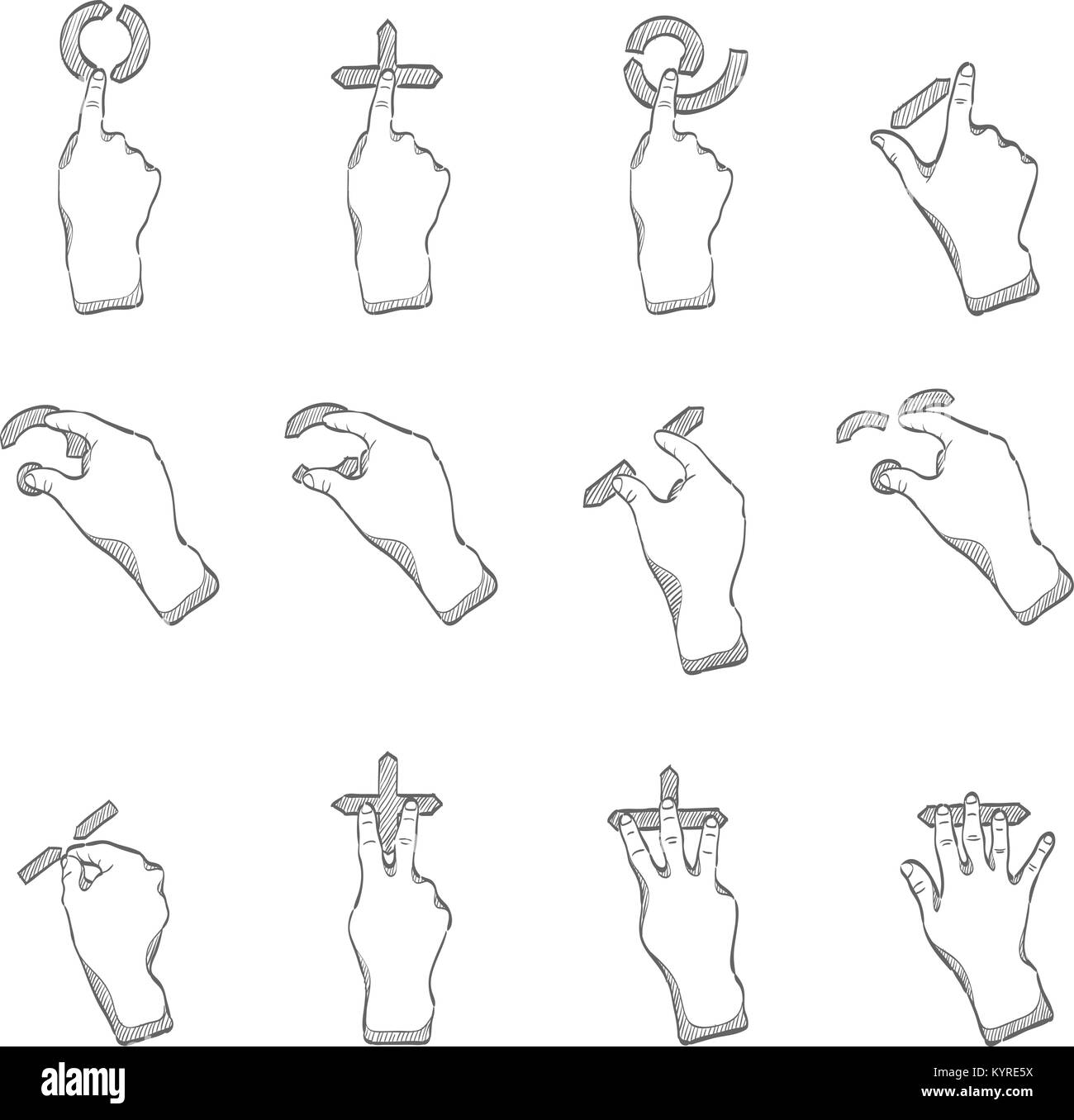 Trackpad icon hi-res stock photography and images - Alamy