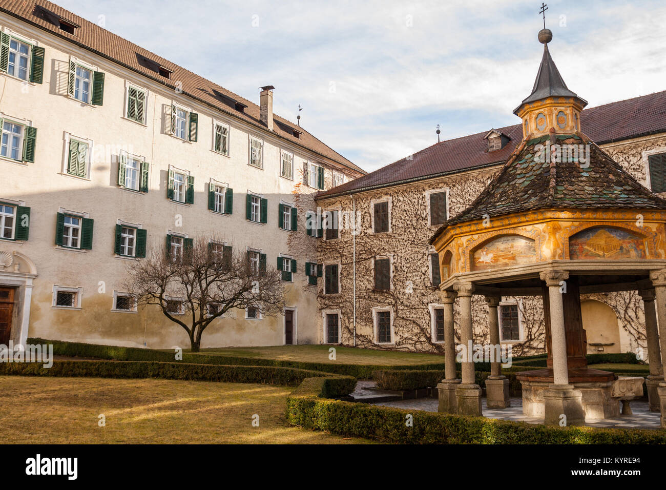 Novacella Monastery, Varna, Bolzano, Trentino Alto Adige, Italy Stock ...