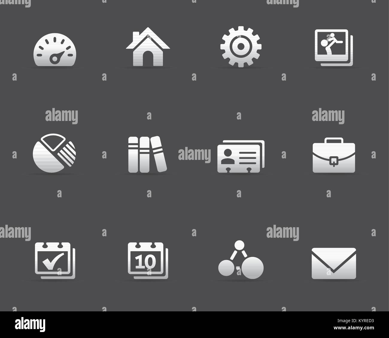 A set of universal web icons Stock Vector Image & Art - Alamy