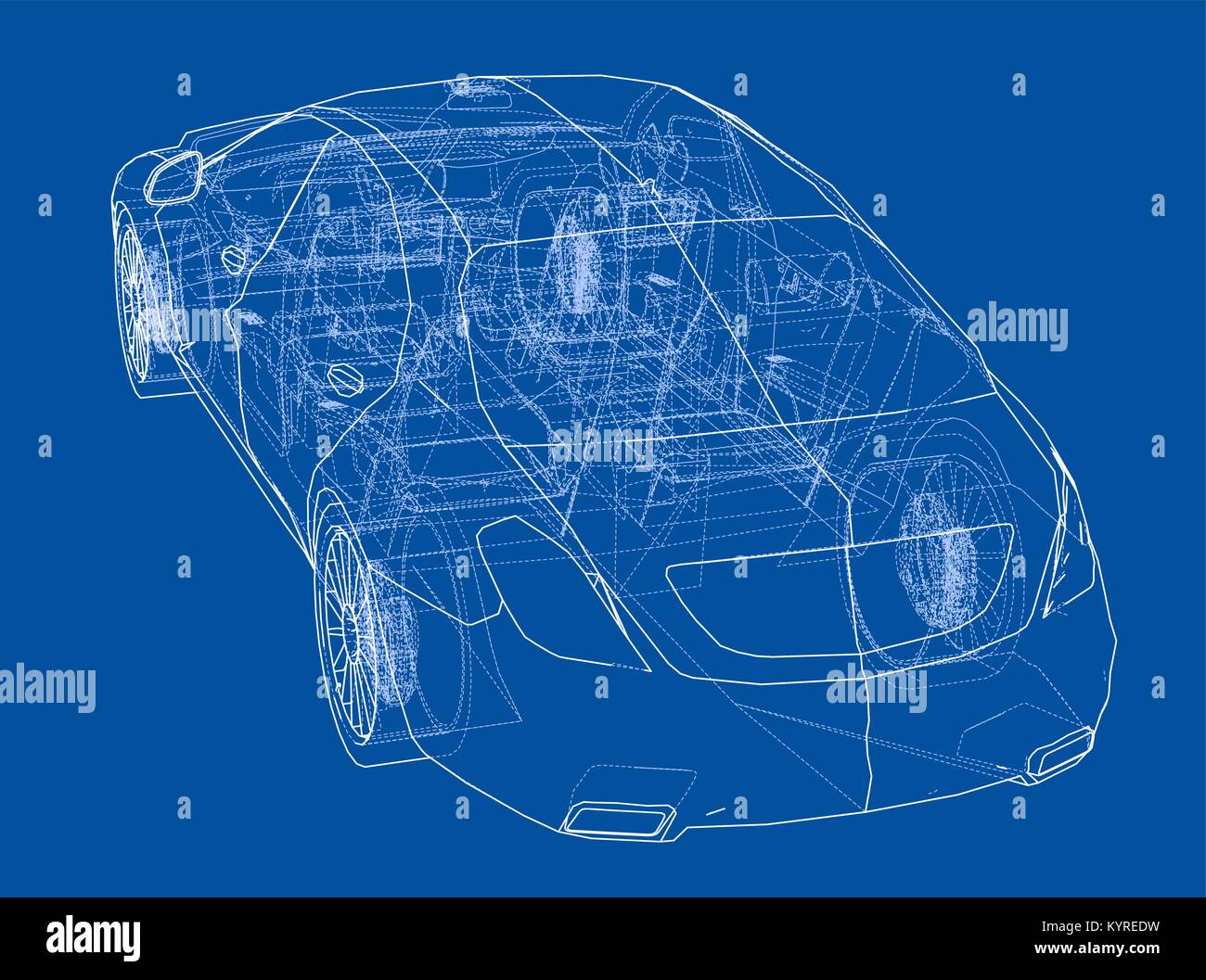 Concept car. Vector Stock Vector Image & Art - Alamy