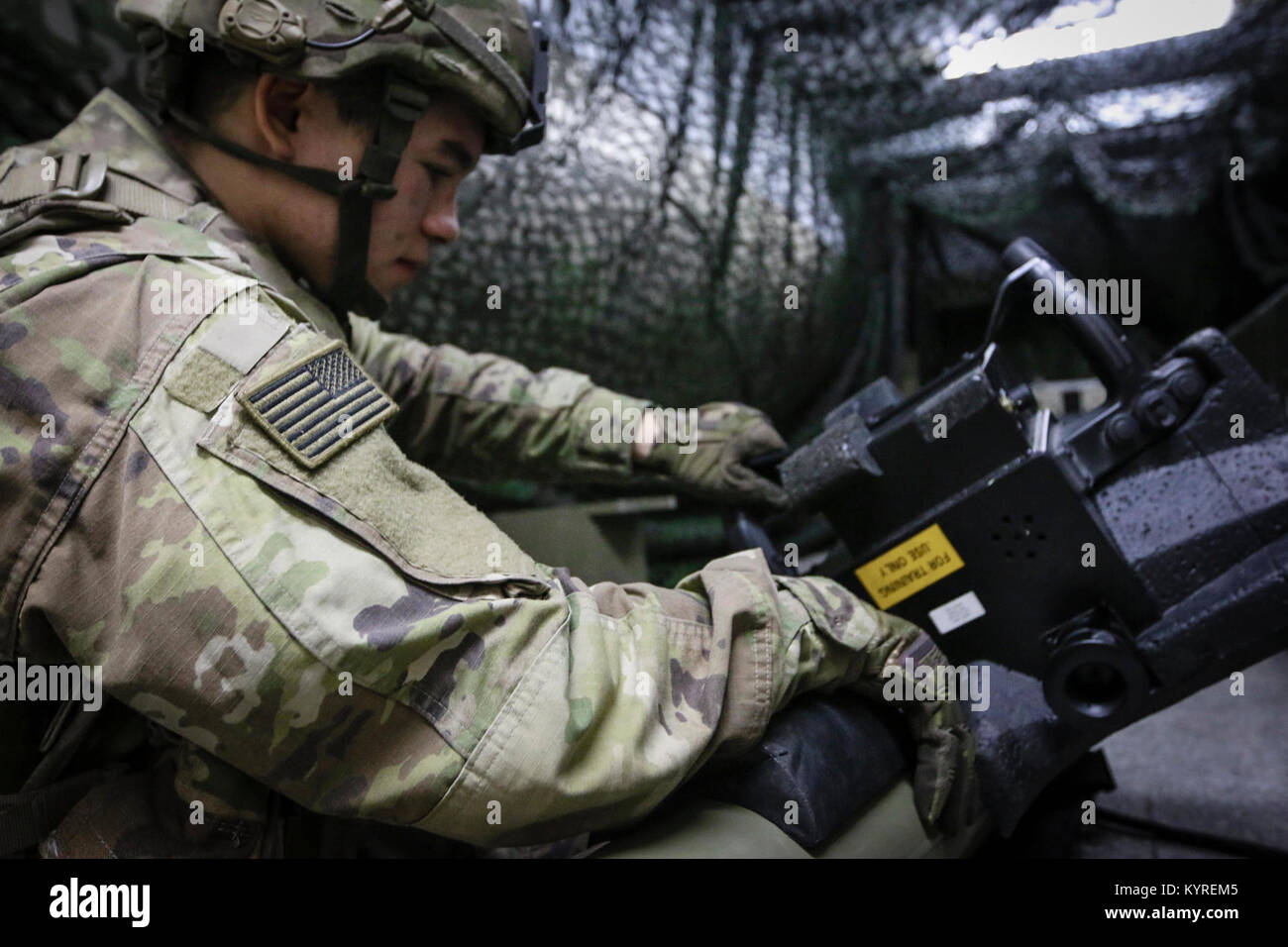 Pfc. Ian Padro, an Orlando, Fla. native and an indirect fire ...