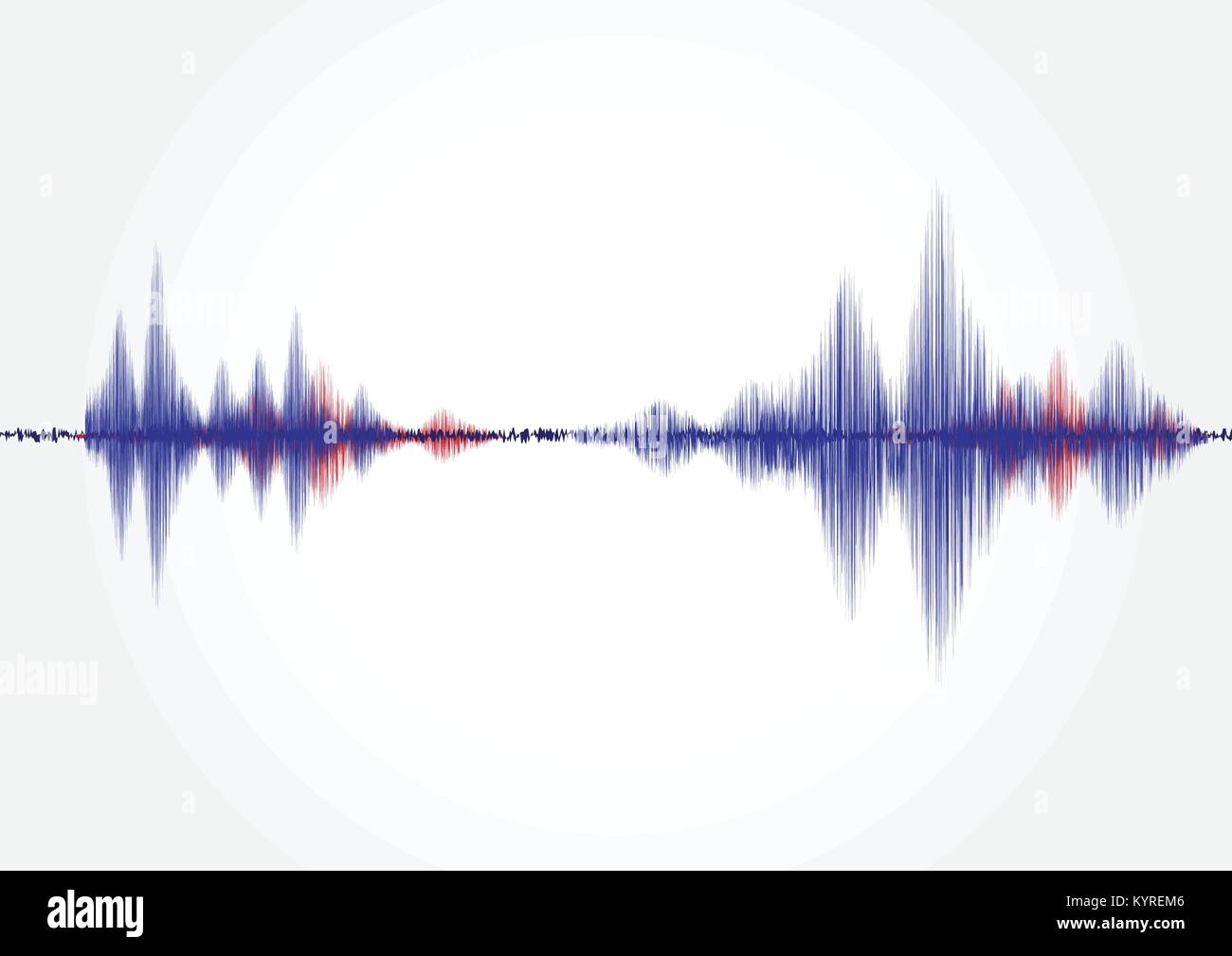 Sound wave ,vector illustration Stock Vector Image & Art - Alamy