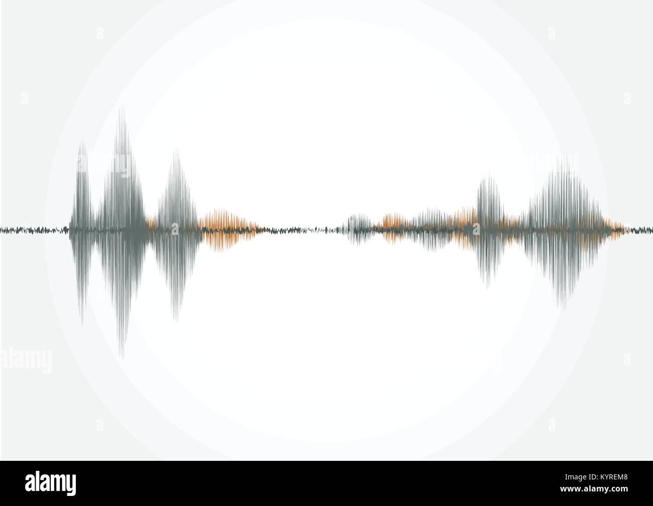 Sound wave ,vector illustration Stock Vector Image & Art - Alamy