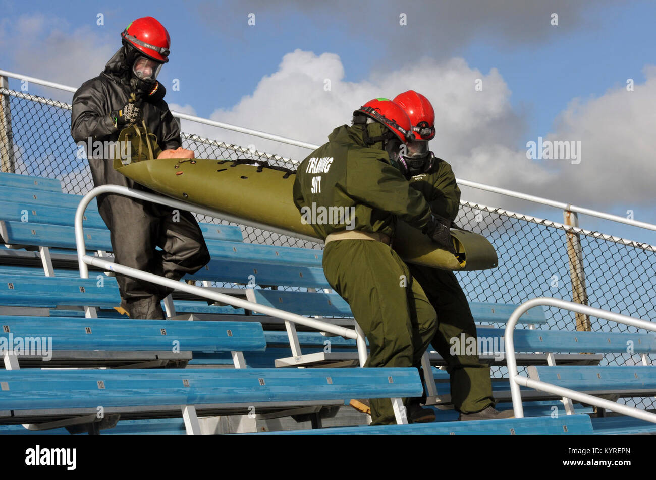 U.S. Army Reserve Spc. Colin O'Brien, left, Sgt. Jonathan Doster and ...