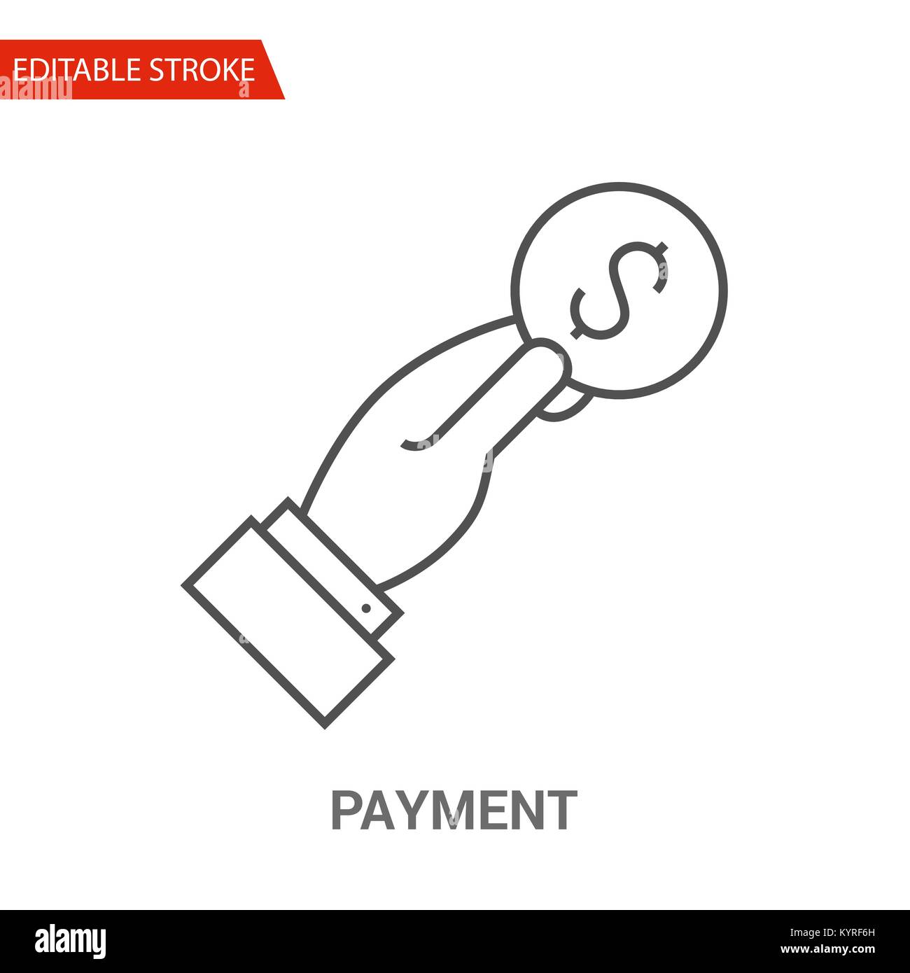 Editable stroke adjust line Cut Out Stock Images & Pictures - Alamy