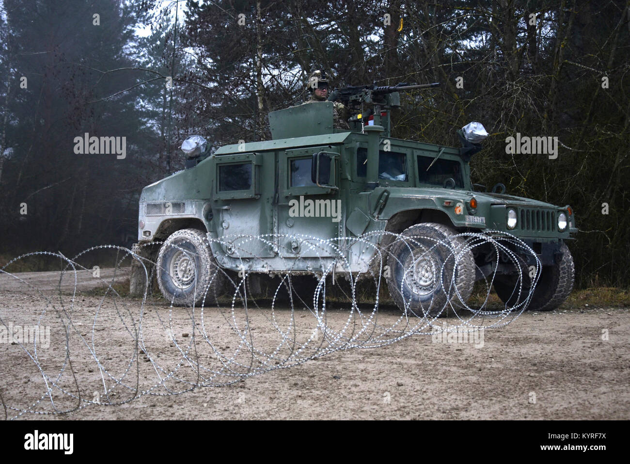 A U.S. Soldier with the 709th Military Police Battalion, 18th Military ...
