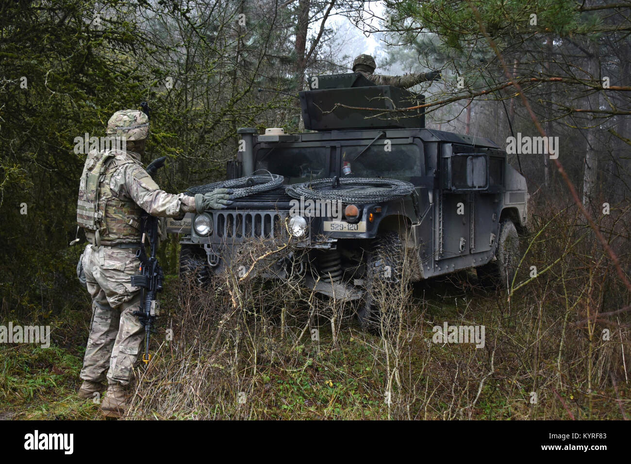 A U.S. Soldier with the 709th Military Police Battalion, 18th Military ...