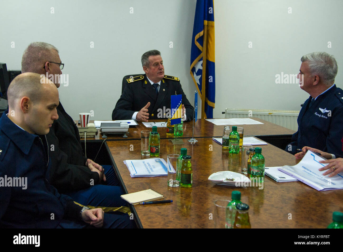 Brig. Gen. Gojko Knezevic, Support Command Armed Forces Bosnia and ...