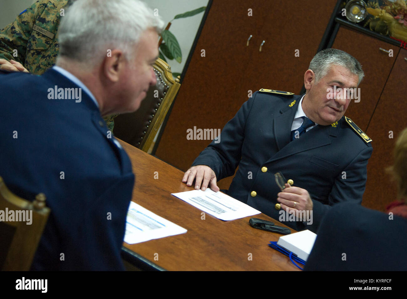 Brig. Gen. Radovan Ilic, 6th Infantry Brigade of the Armed Forces ...