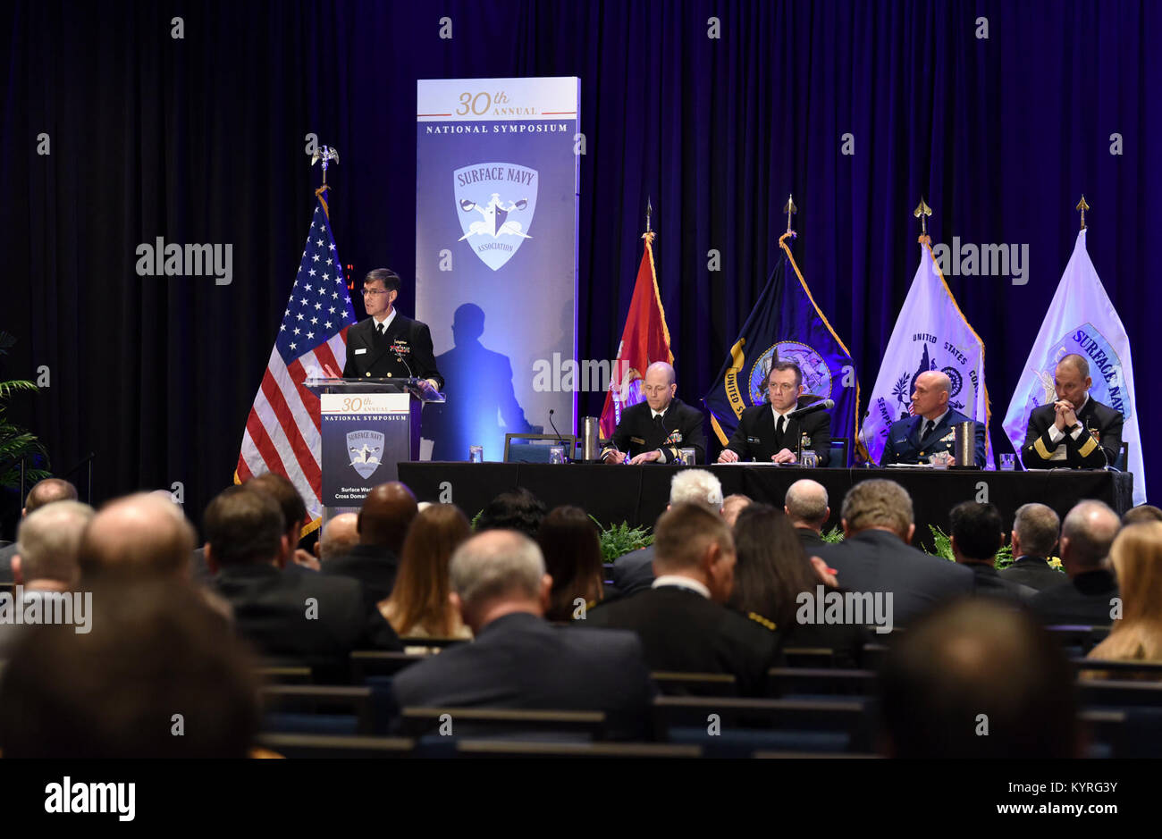 CITY, Va. (Jan. 11, 2018) Vice Adm. David C. Johnson, Principal ...