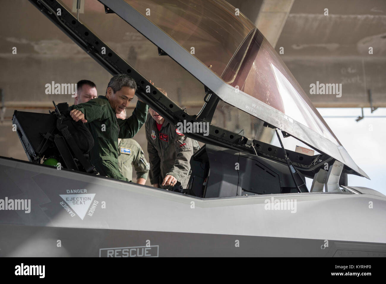 Japan Air Self-Defense Force Maj. Gen. Koji Imaki, 3rd Air Wing ...