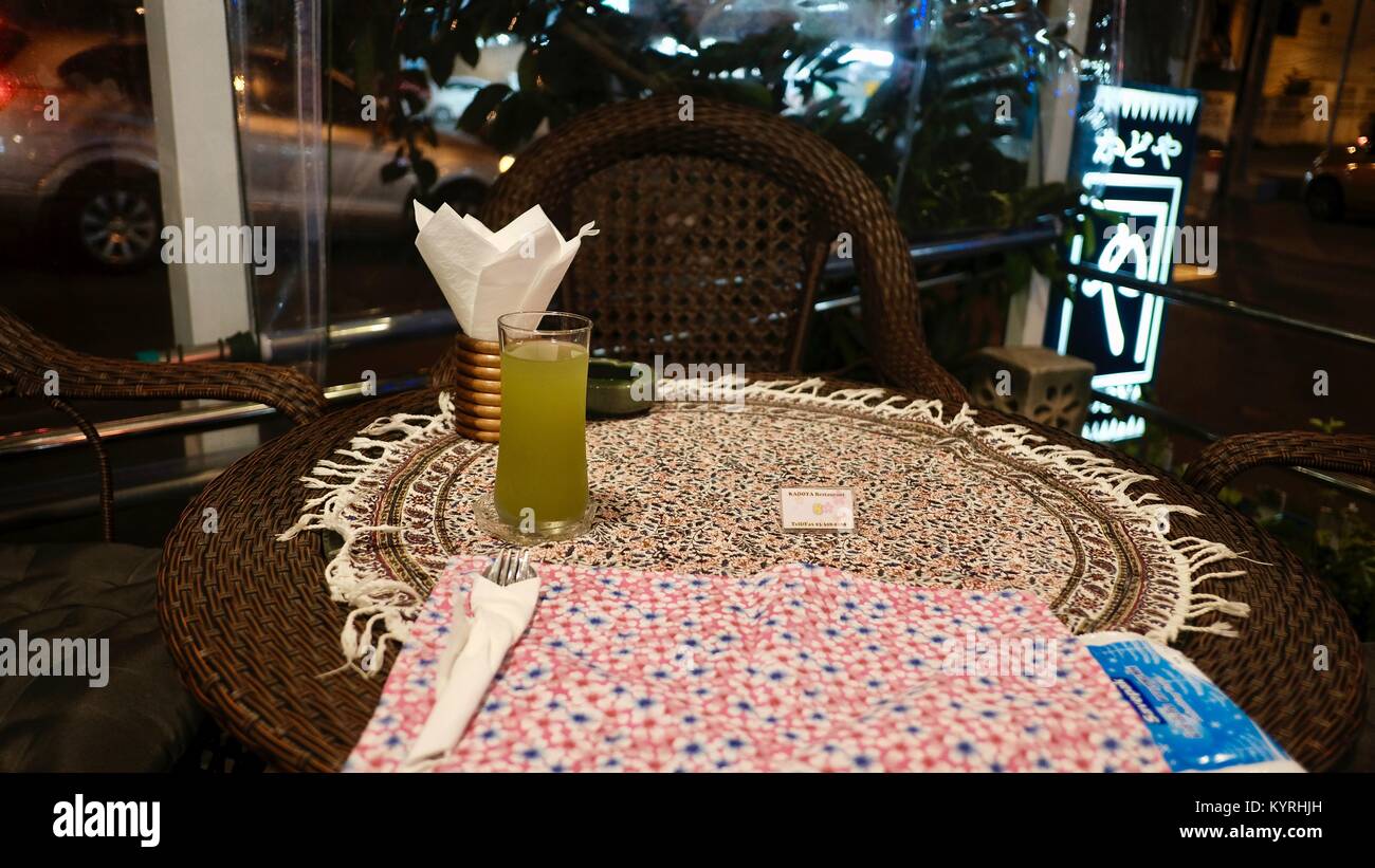 Relaxing Dining Table At Kadoya Gourmet Japanese Restaurant in Pattaya ...