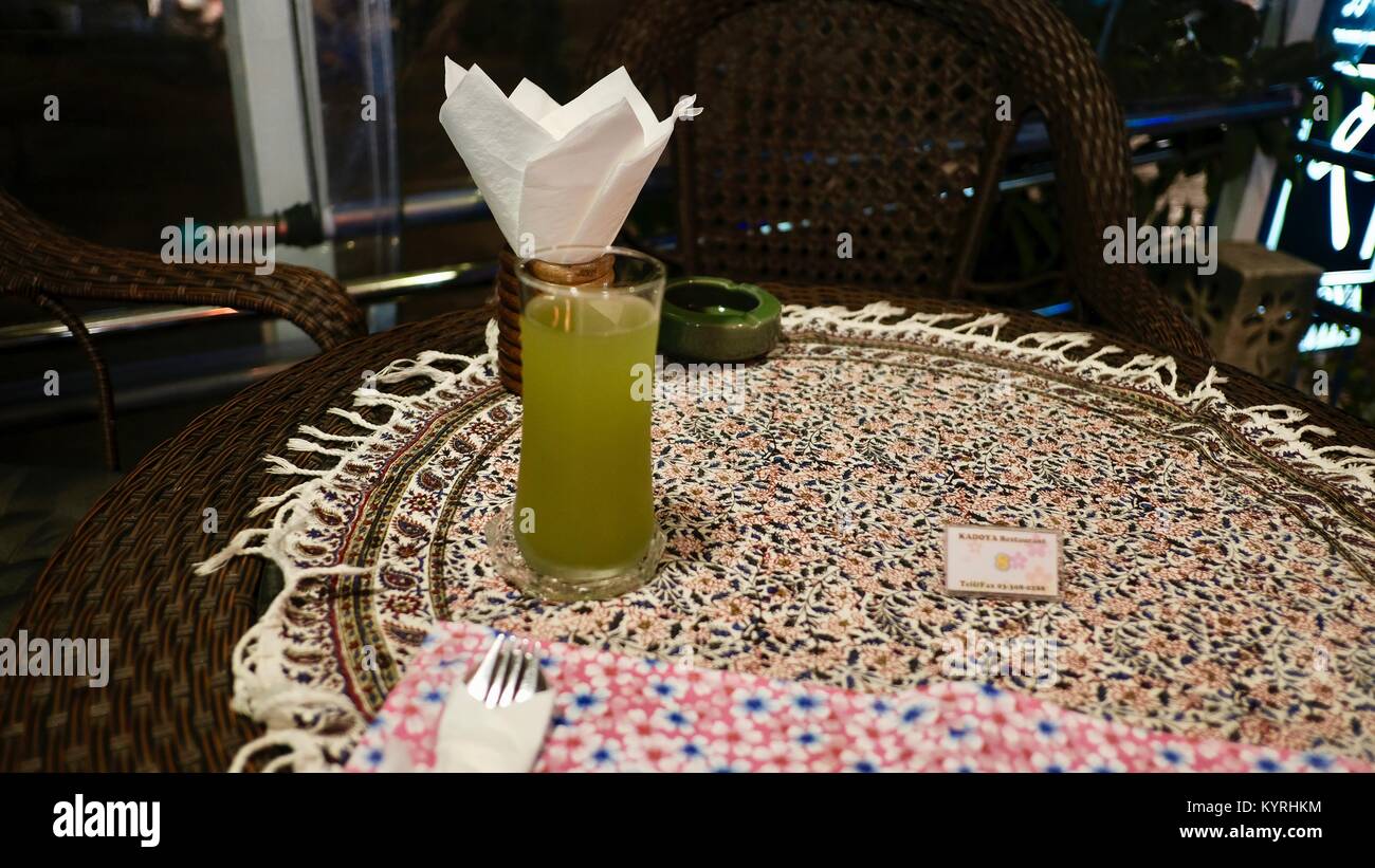 Relaxing Dining Table At Kadoya Gourmet Japanese Restaurant in Pattaya ...