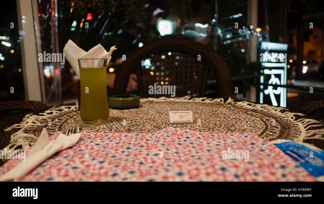 Relaxing Dining Table At Kadoya Gourmet Japanese Restaurant in Pattaya ...