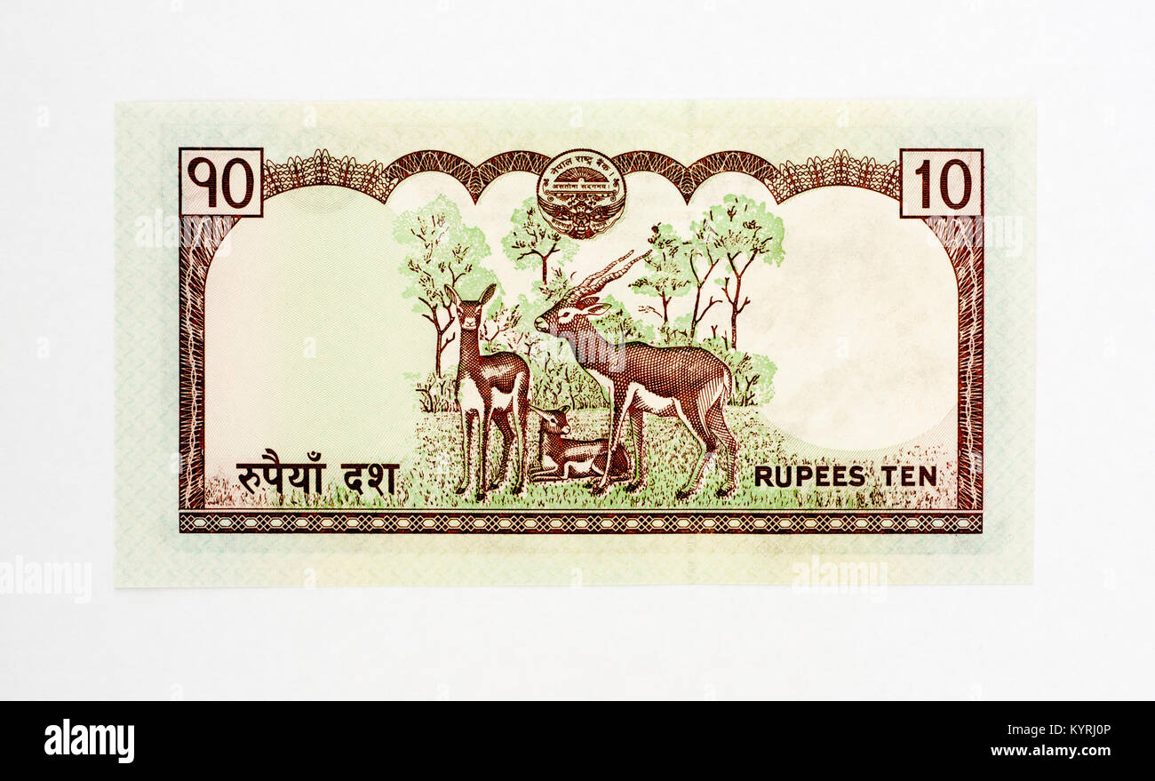 10 rupee note hi-res stock photography and images - Alamy
