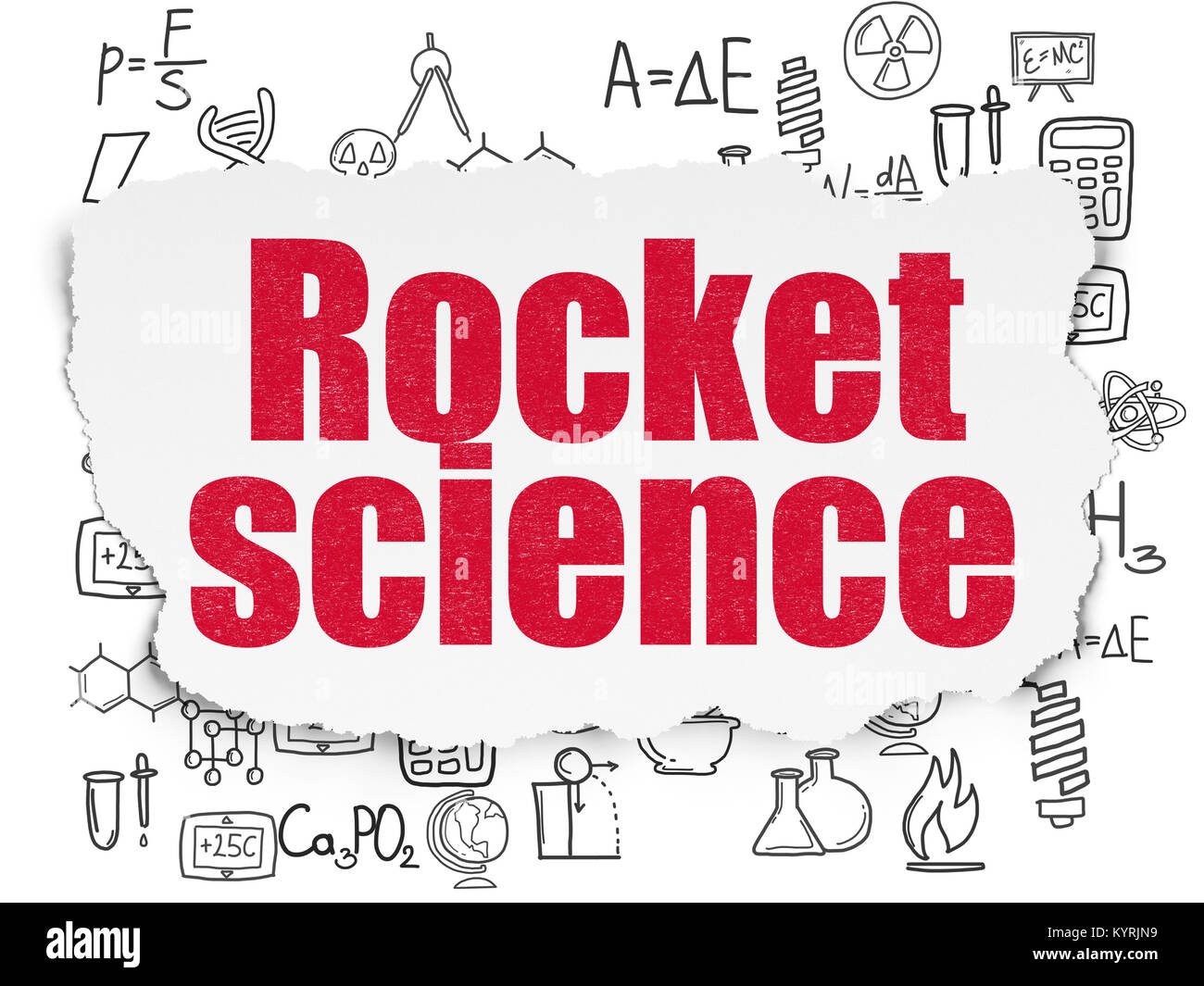 Science concept: Rocket Science on Torn Paper background Stock Photo ...