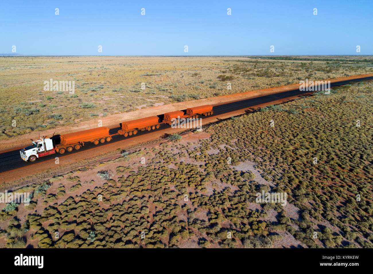 Pilbara road train hi-res stock photography and images - Alamy