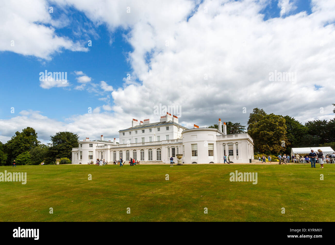 Frogmore House, the iconic large royal residence country house mansion ...