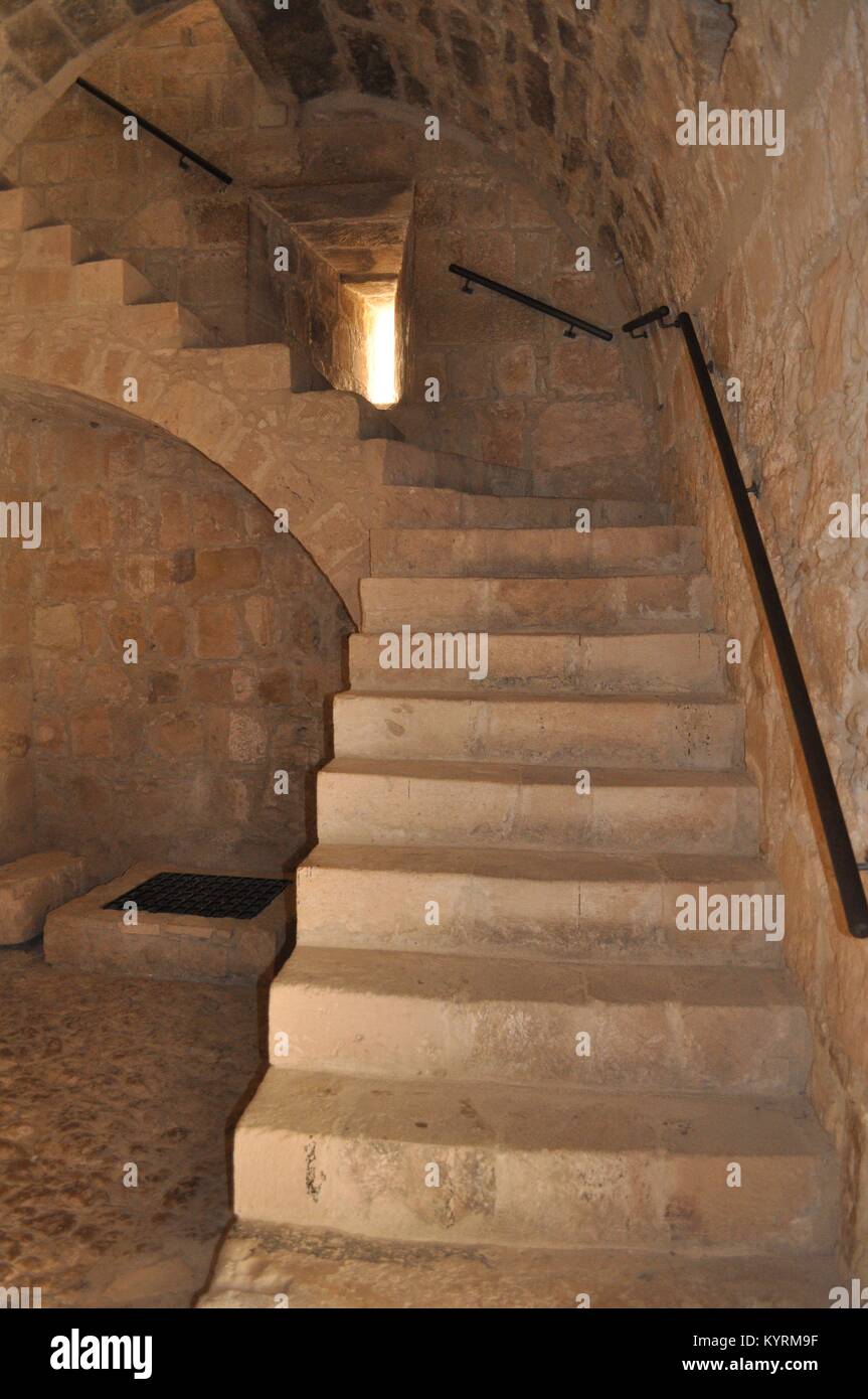 CASTLE INTERIOR CYPRUS Stock Photo - Alamy