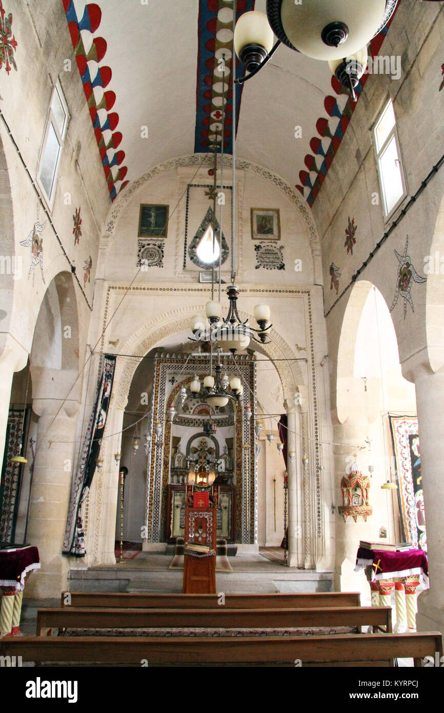 Inside surian orthodox church in Midyat, Turkey Stock Photo - Alamy