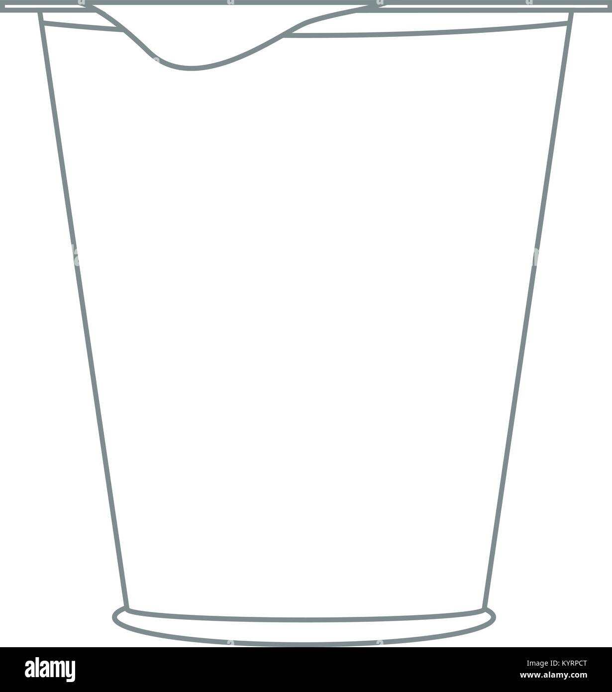 Thin tub Stock Vector Images - Alamy