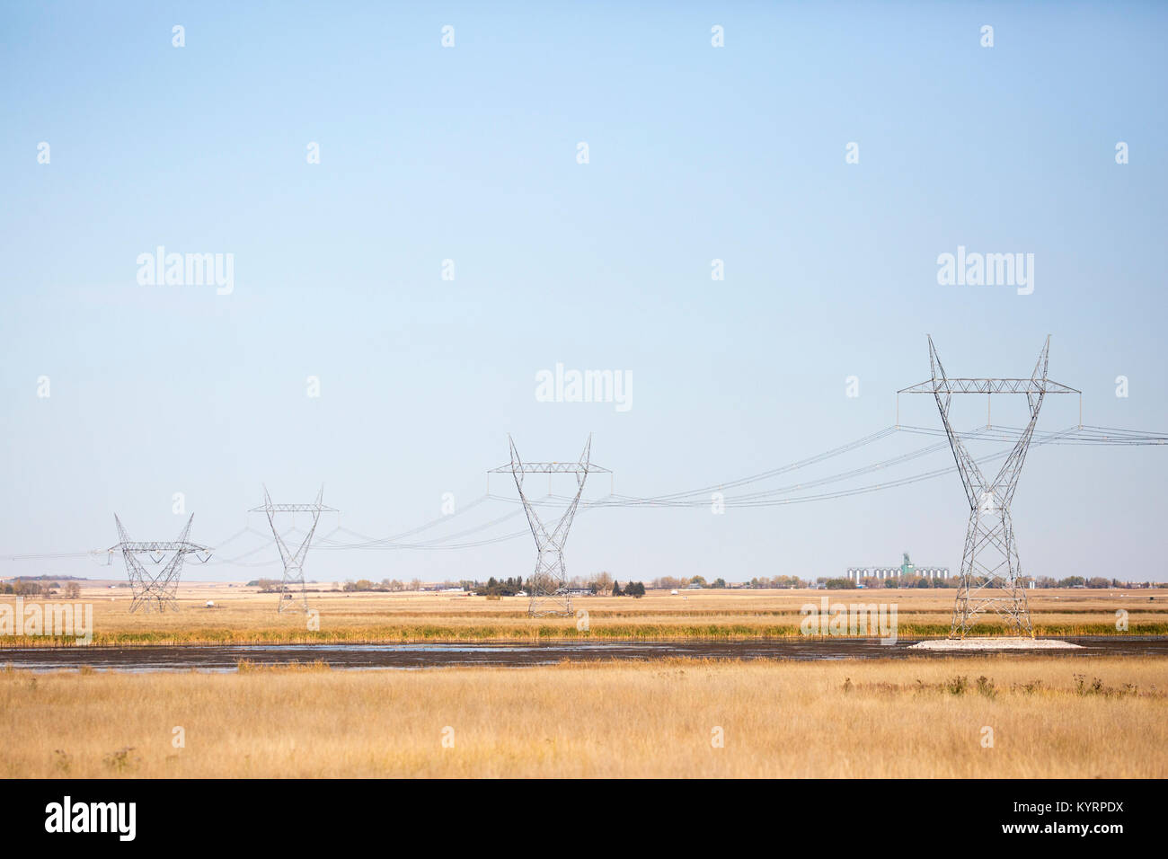 Western Alberta Transmission Line High Resolution Stock Photography and ...