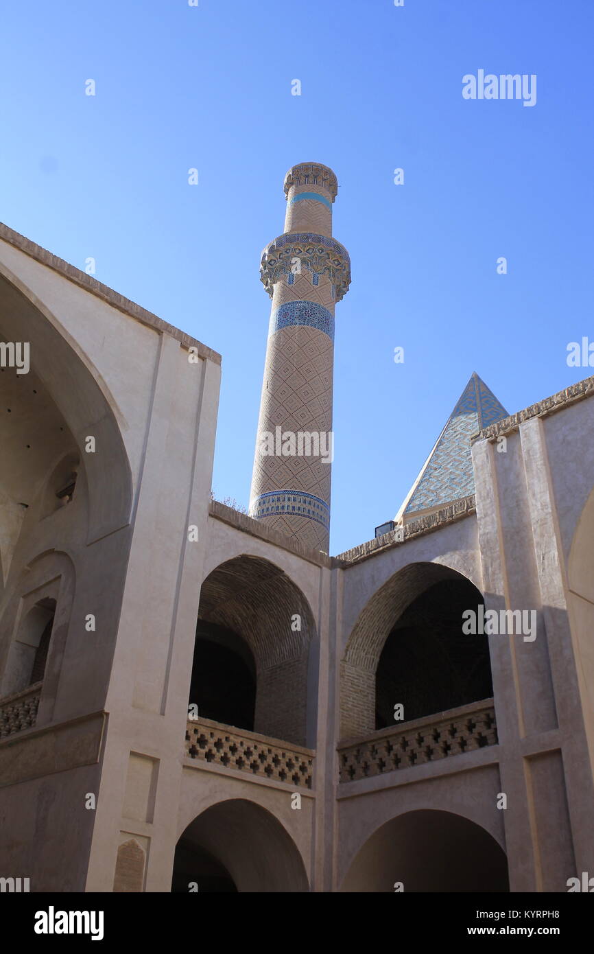 James mosque of Nataz, Isfahan, Iran, image taken in Atumn 2017 Stock ...