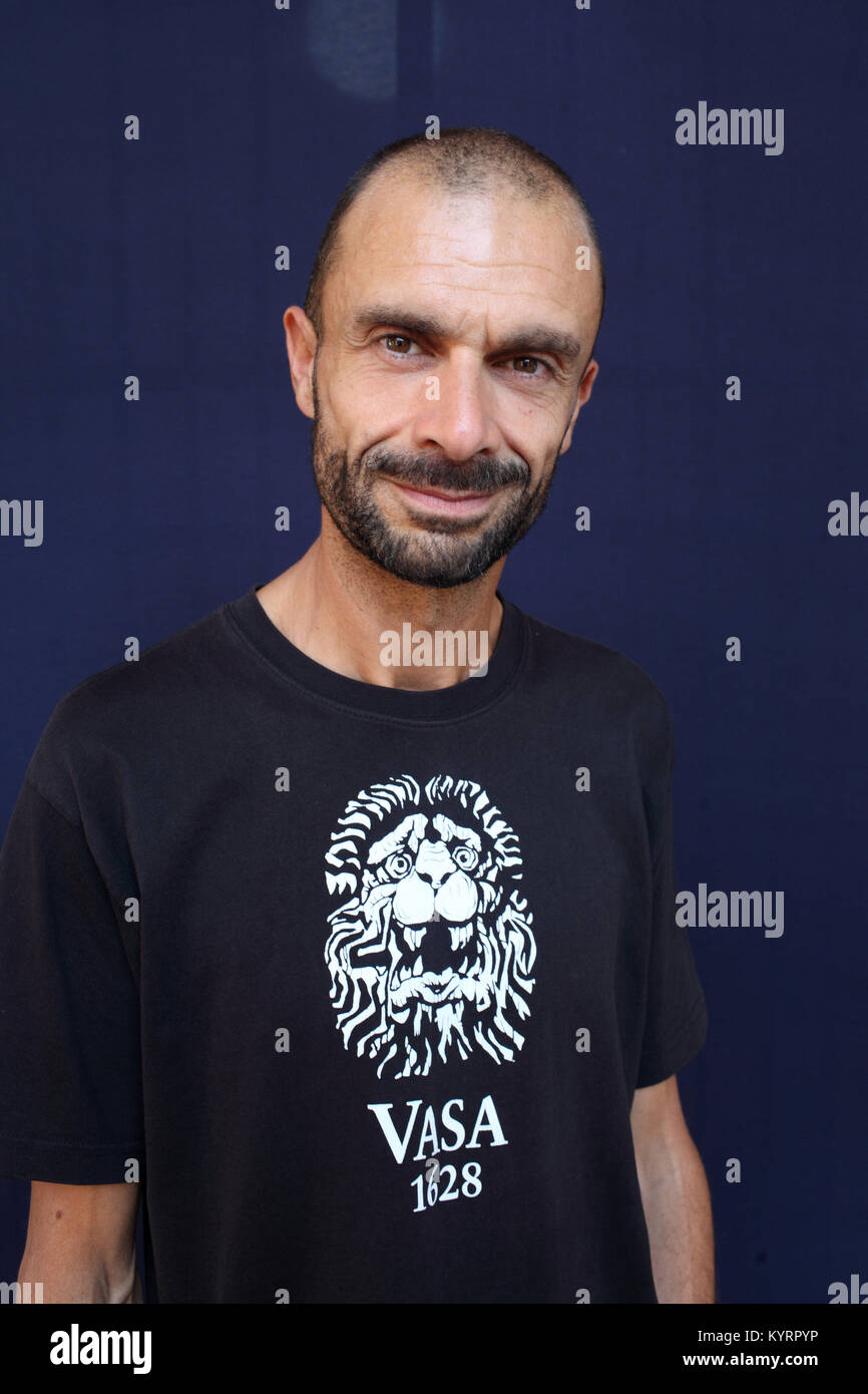 Portrait of Fabio Genovesi 09/09/2017 ©Basso CANNARSA/Opale Stock Photo ...