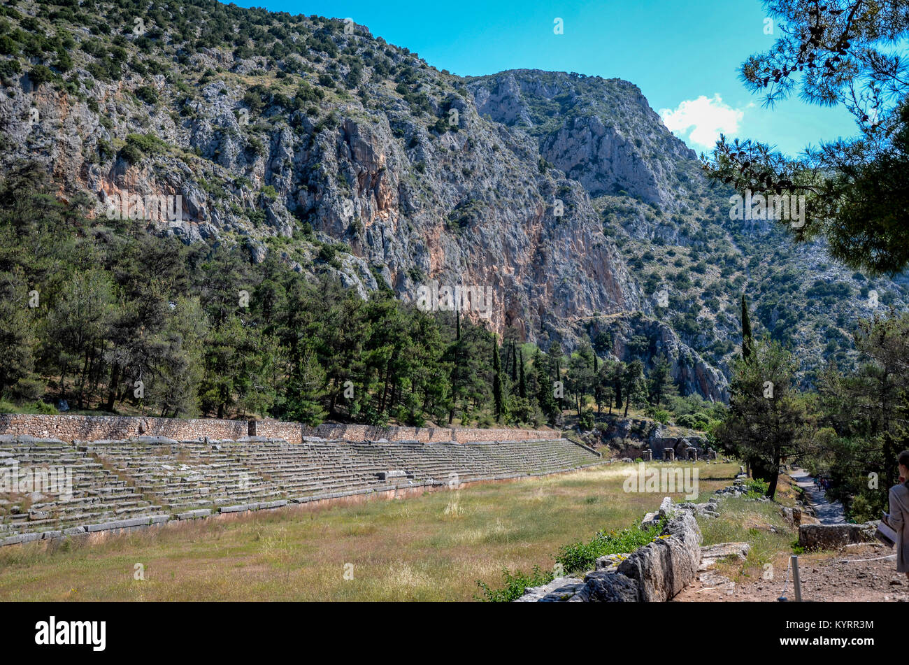 A day in Delphi Stock Photo - Alamy
