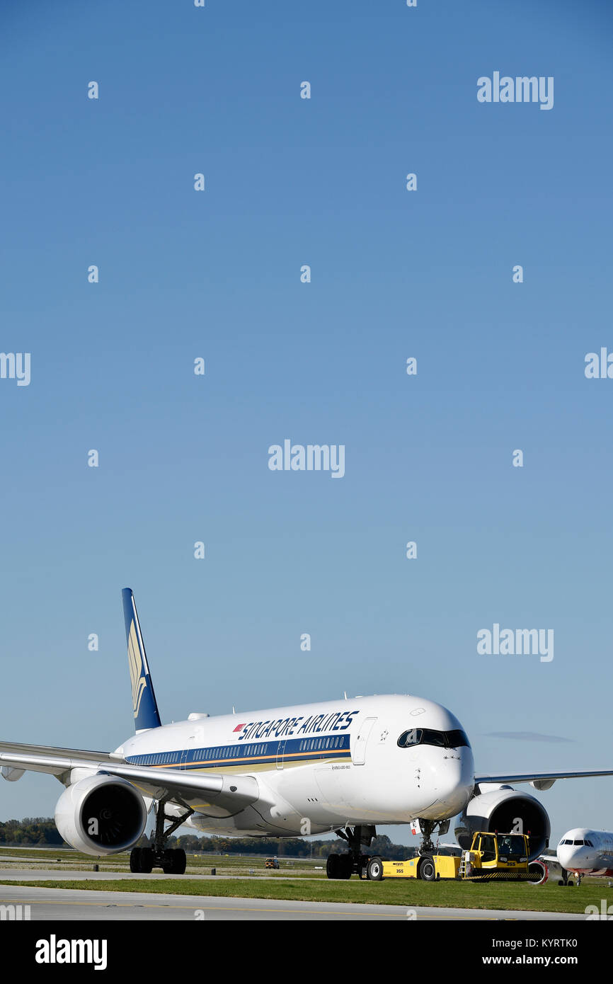 Singapore Airlines, A350-900, aircraft, airplane, plane, airlines ...