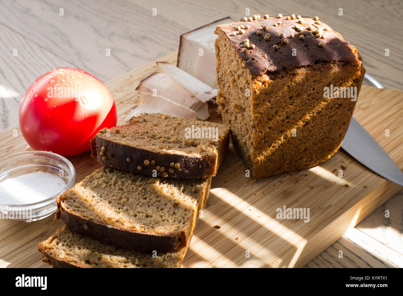 homemade ray bread Stock Photo - Alamy