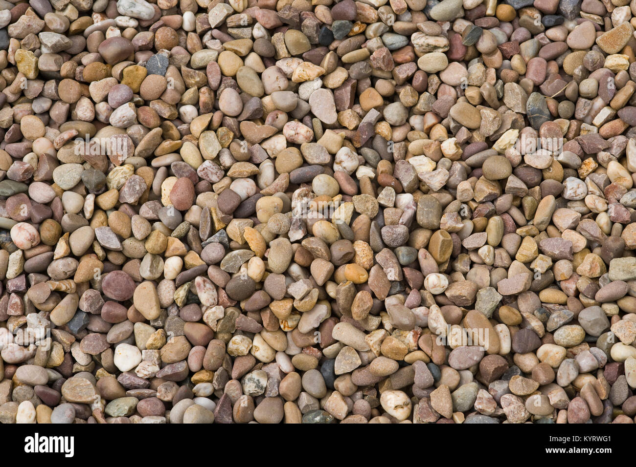 Gravel path texture full frame background close up Stock Photo - Alamy