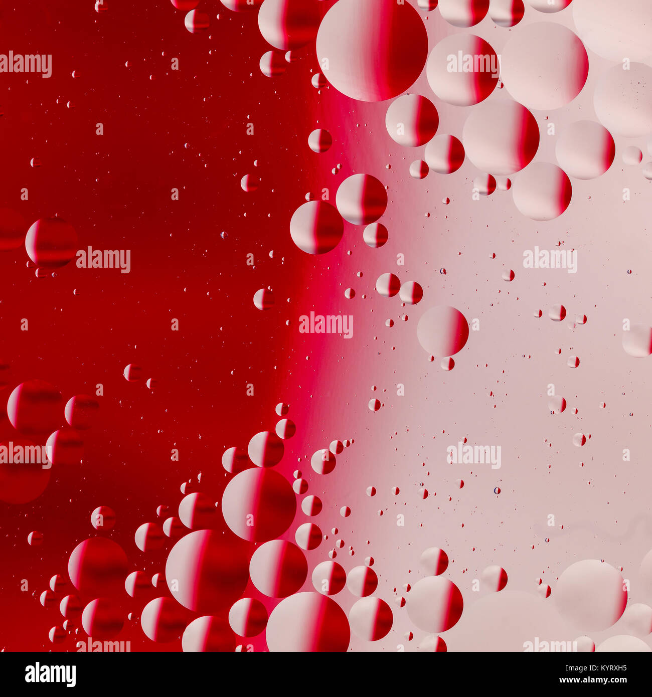 Colorful artificial background with bubbles. Artificial lighting ...