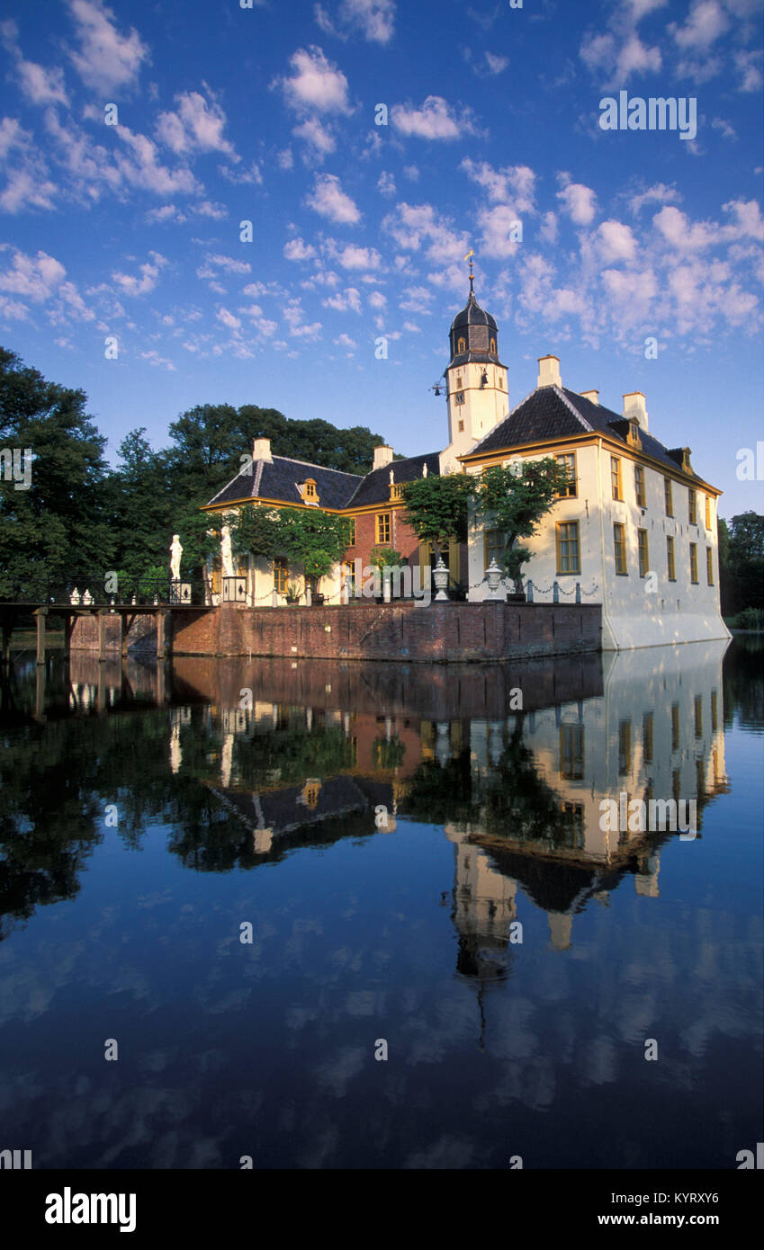 The Netherlands. Slochteren. Rural estate called Fraelemaborg Stock ...
