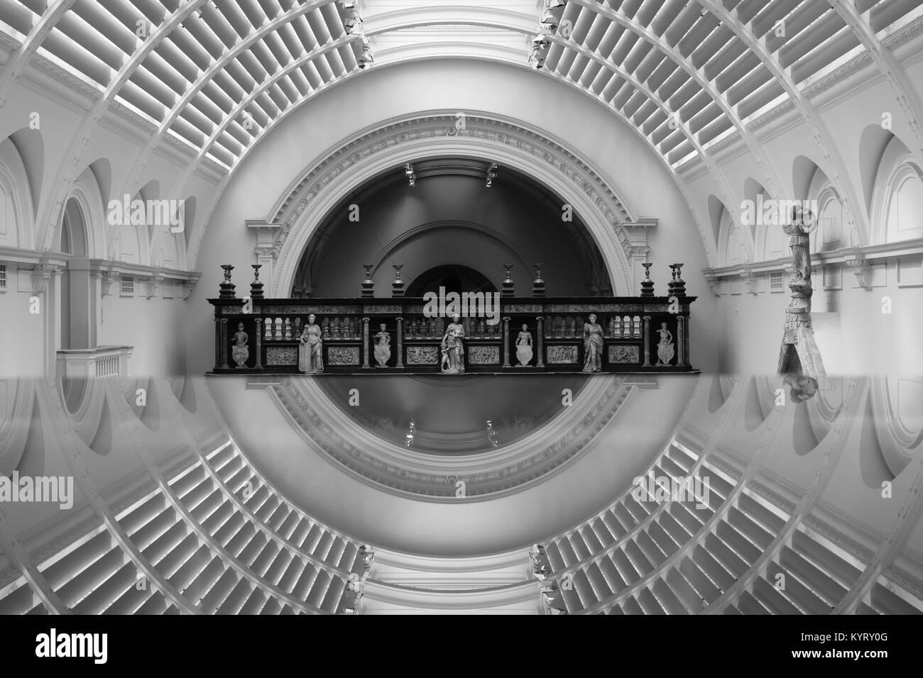 Medieval and Renaissance Gallery at Victoria and Albert Museum, London ...