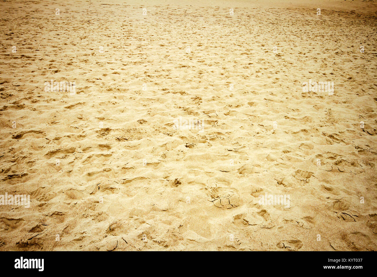 Footsteps on the beach hi-res stock photography and images - Alamy
