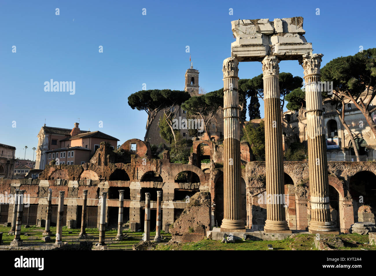 Temple of venus genitrix hi-res stock photography and images - Alamy