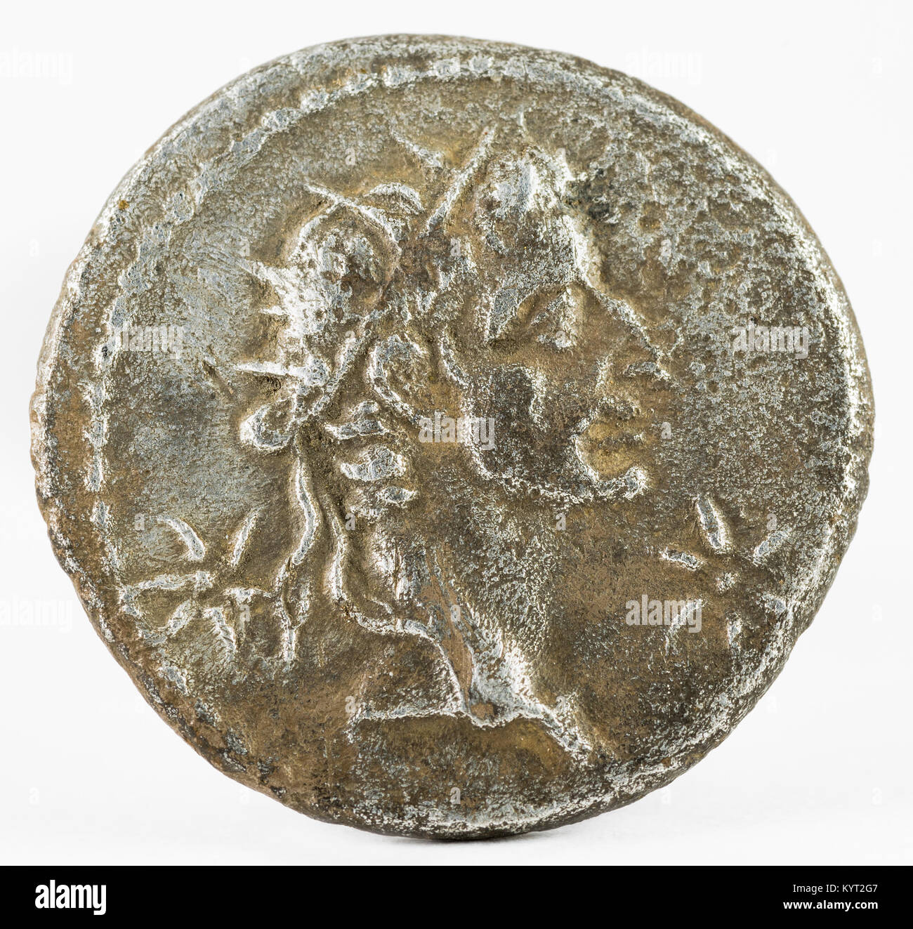Coin god emperor augustus hi-res stock photography and images - Alamy