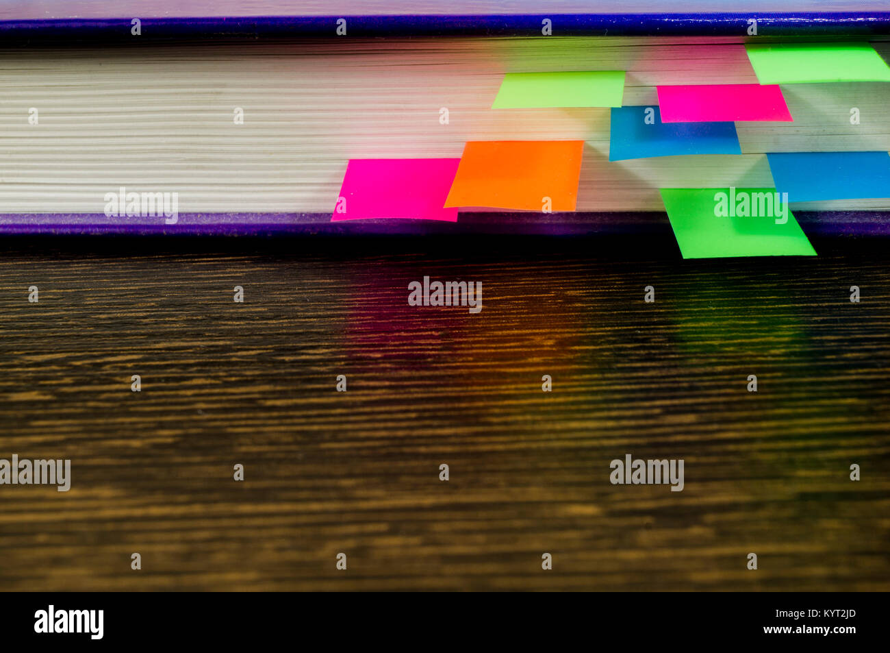 Colorful desk on plain background hi-res stock photography and images ...
