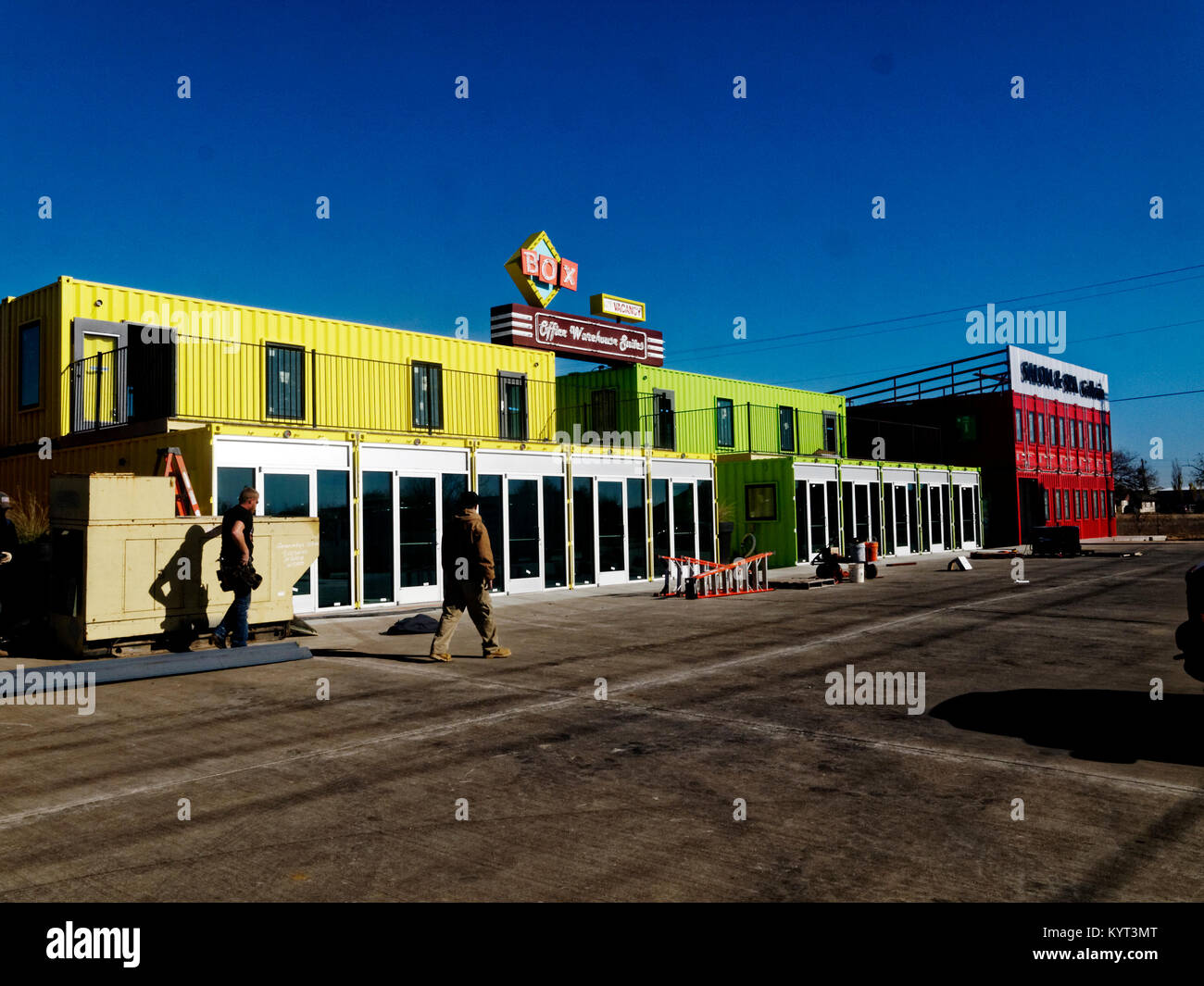 Shipping tiny container house hi-res stock photography and images - Alamy