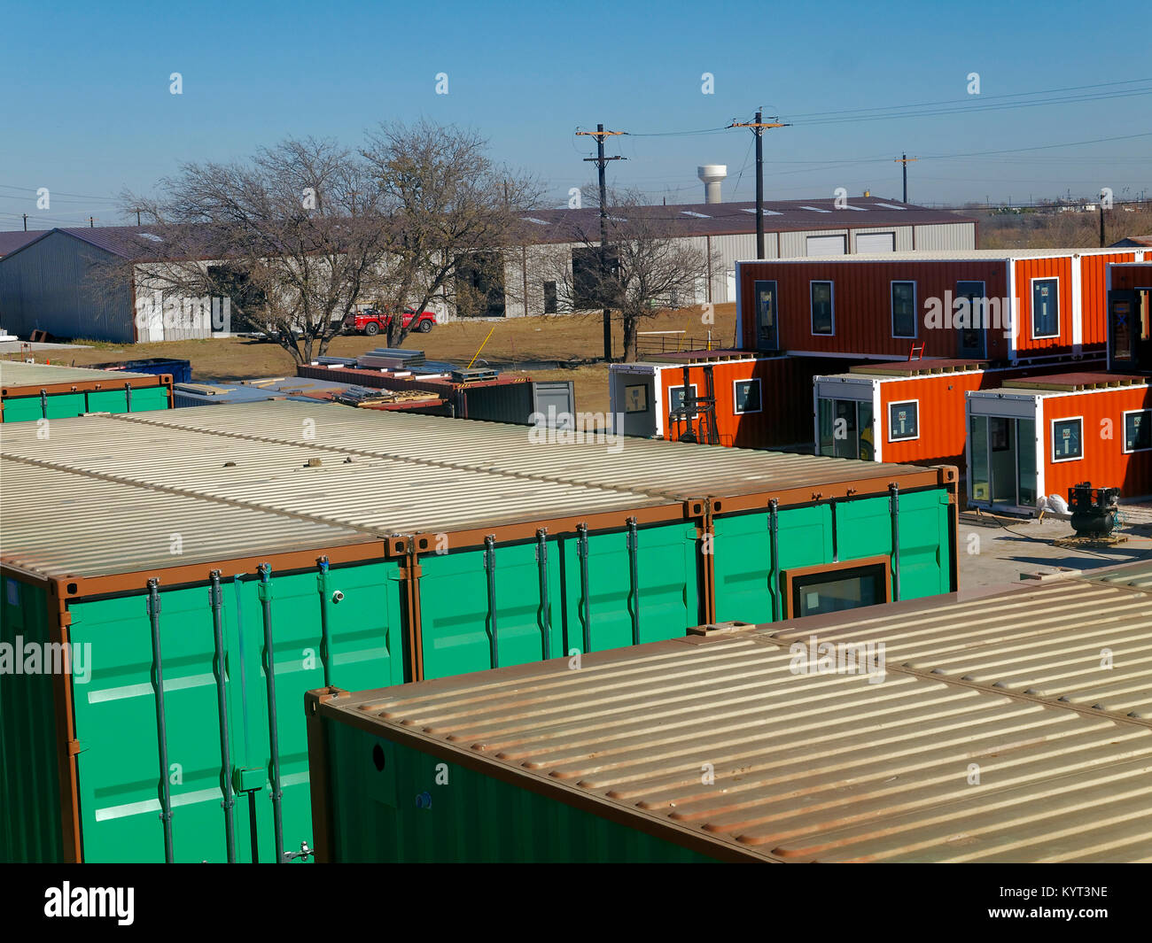 Shipping tiny container house hi-res stock photography and images - Alamy