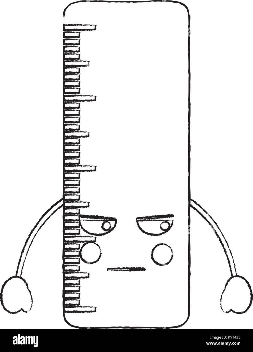 Mm ruler image Stock Vector Images - Alamy