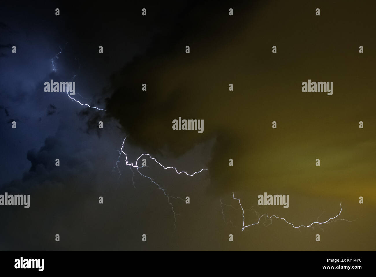 flash lightning and cloudy sky Stock Photo - Alamy