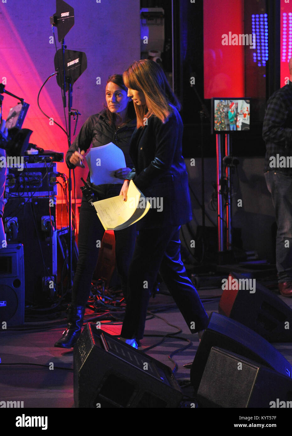 'The One Show' guests at the BBC Studio Featuring: Alex Jones Where ...