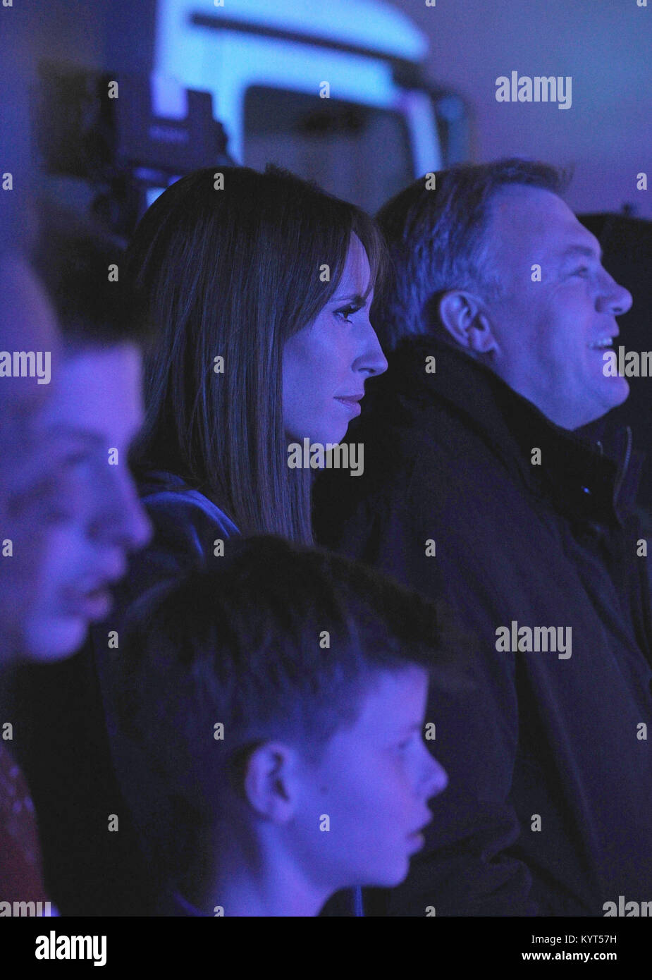 'The One Show' guests at the BBC Studio Featuring: Alex Jones, Ed Balls ...