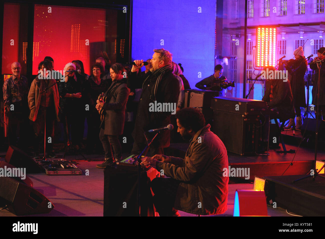'The One Show' guests at the BBC Studio Featuring: Guy Garvey Where ...