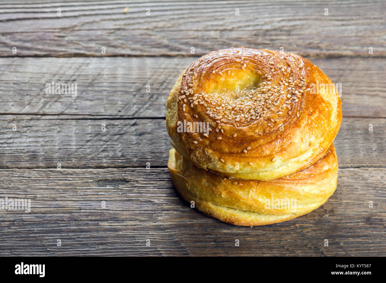 Azerbaijan national pastry, Qogal Stock Photo - Alamy
