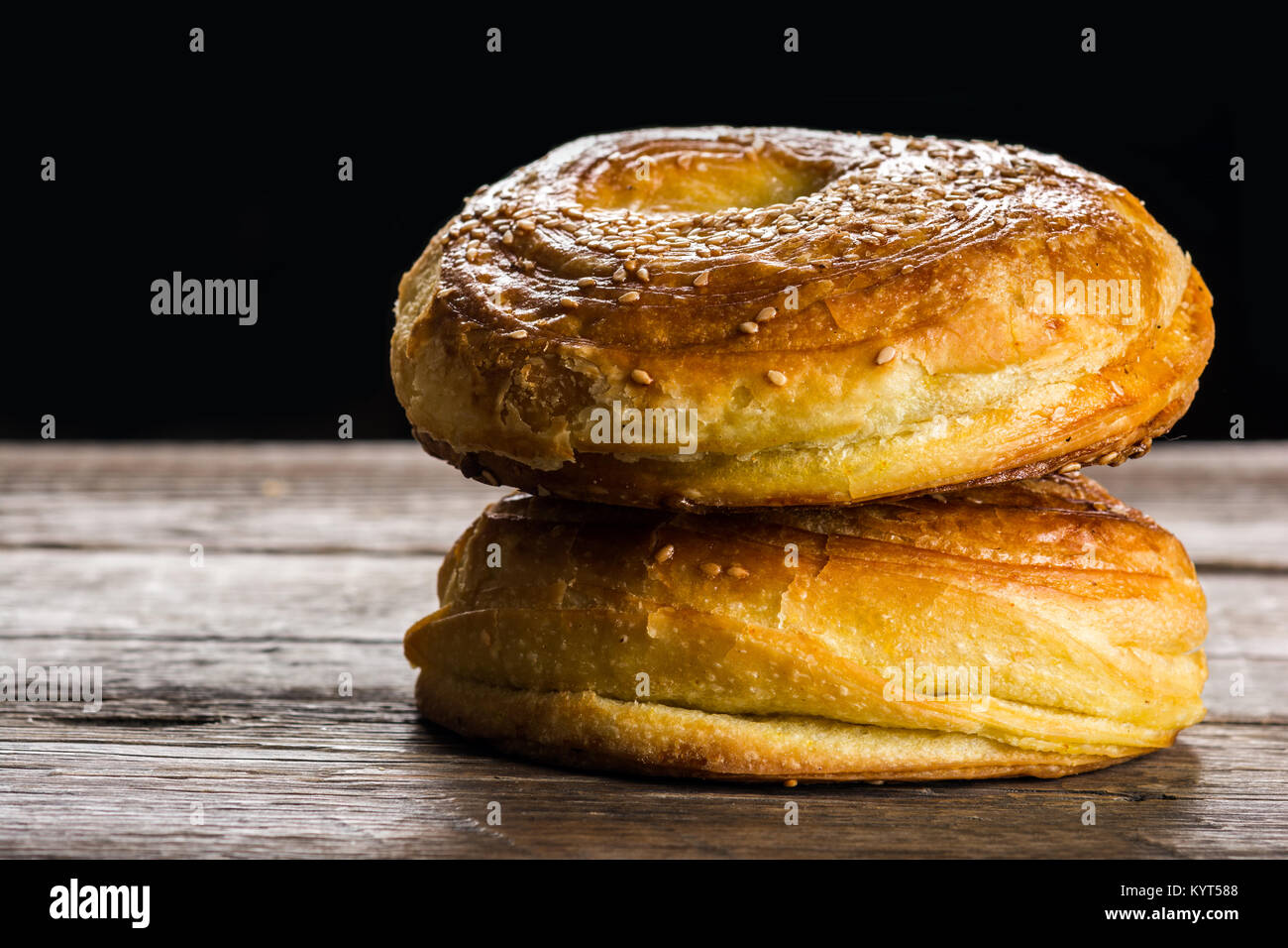 Azerbaijan national pastry, Qogal Stock Photo - Alamy