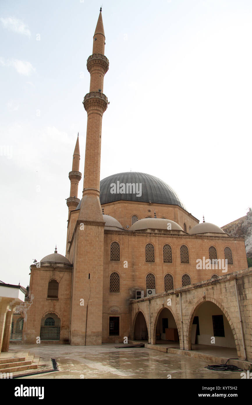 Great mosque with two minarets in Urfa, Turkey Stock Photo - Alamy