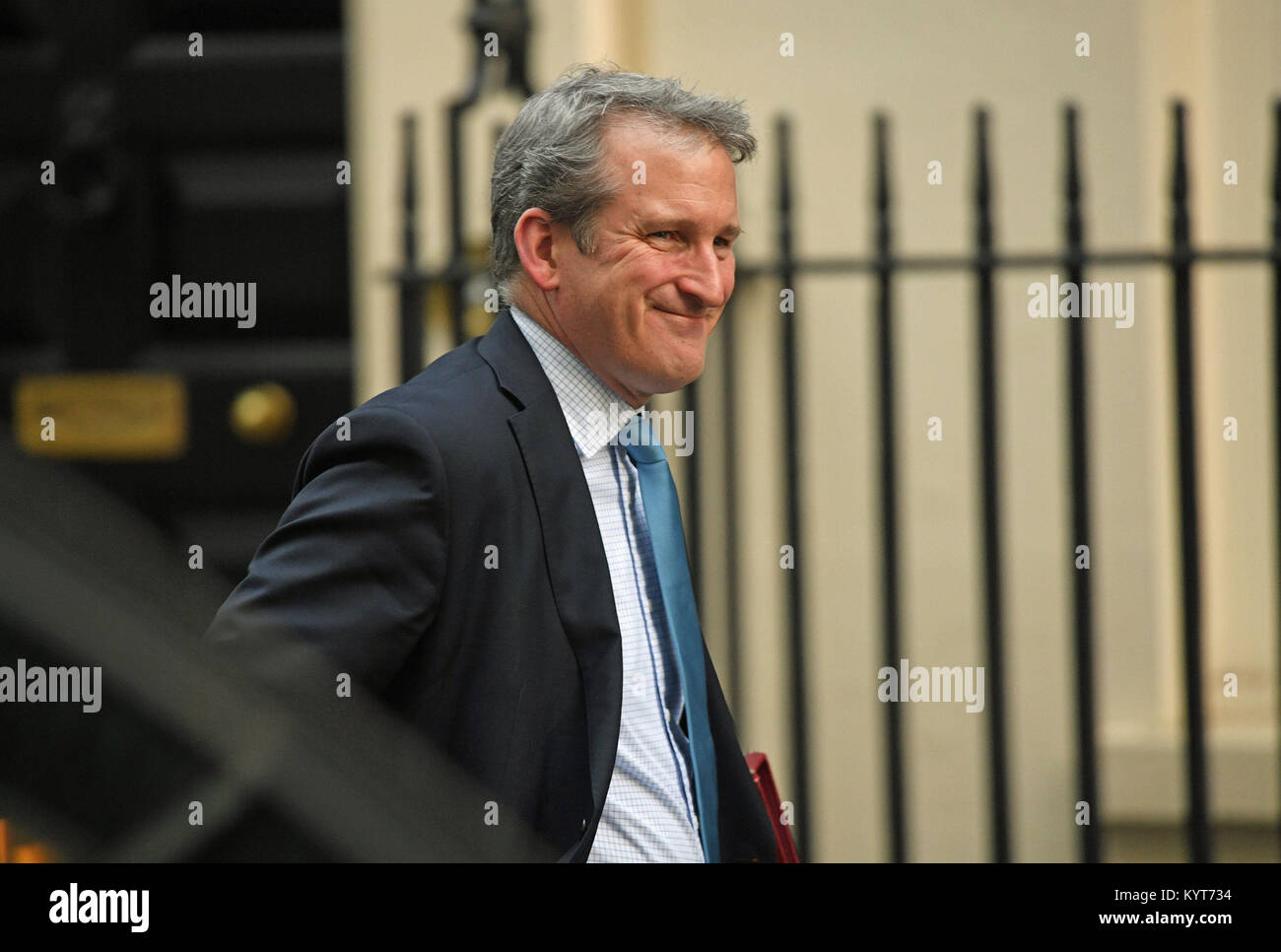 Education Secretary Damian Hinds Arriving At 10 Downing Street London